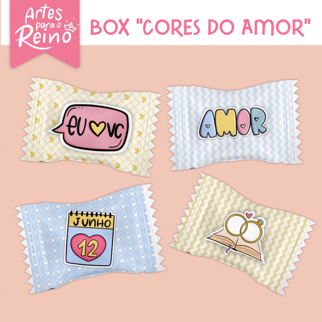 Box Cores do Amor – Artes para o Reino