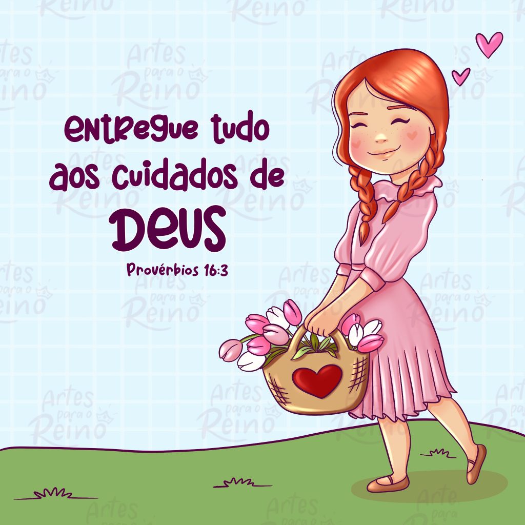 Arte Digital | Cuidado de Deus – Artes para o Reino