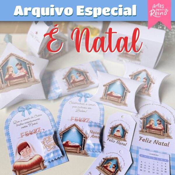 É Natal – Material Especial – Artes para o Reino
